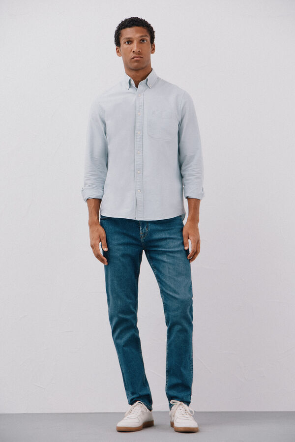 Jeans corte ajustado | Calças de ganga para homem | SPF