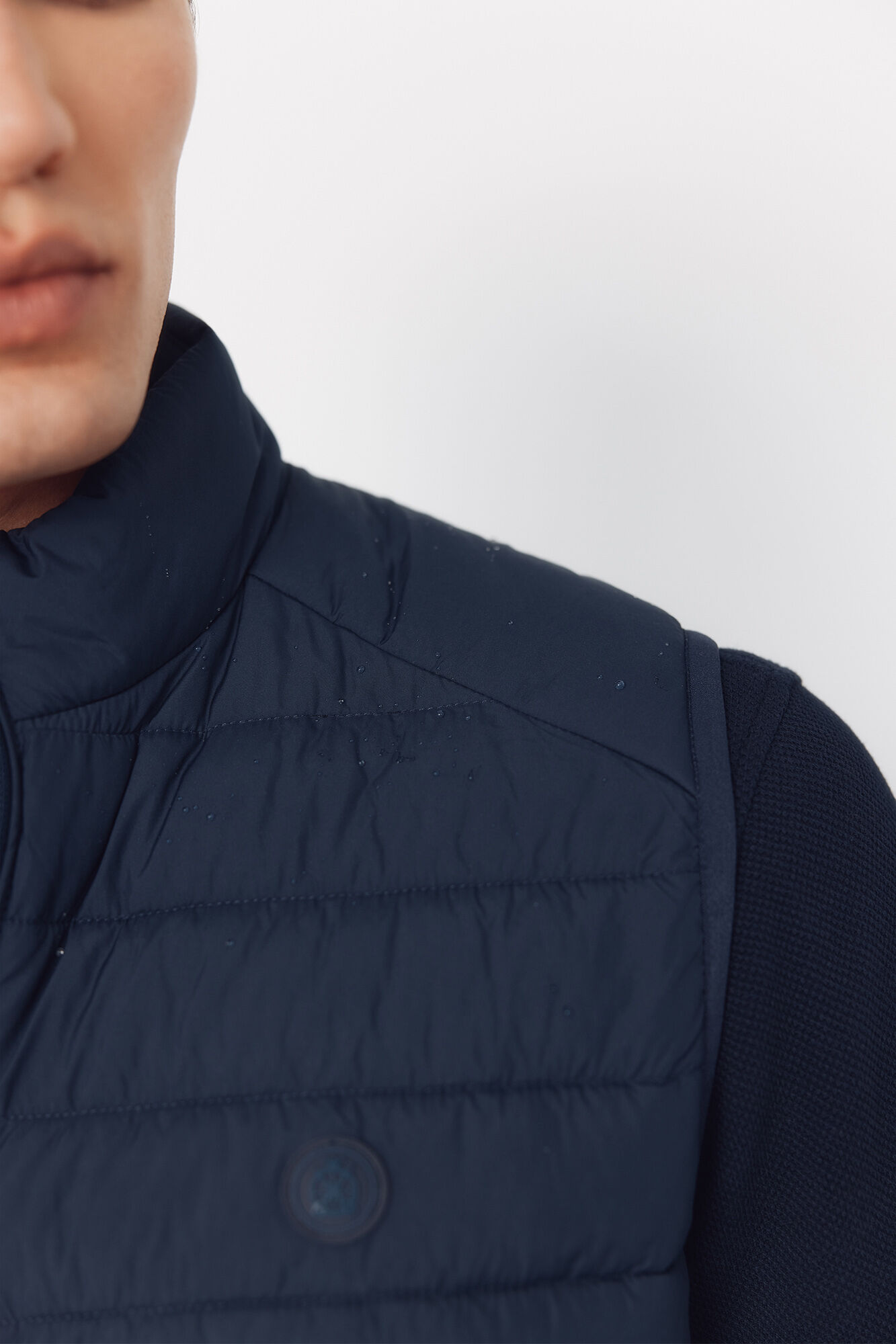 Ultra-light quilted gilet | Men's vests | SPF