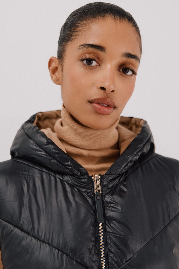 Chaleco largo reversible | Chalecos de Mujer | SPF