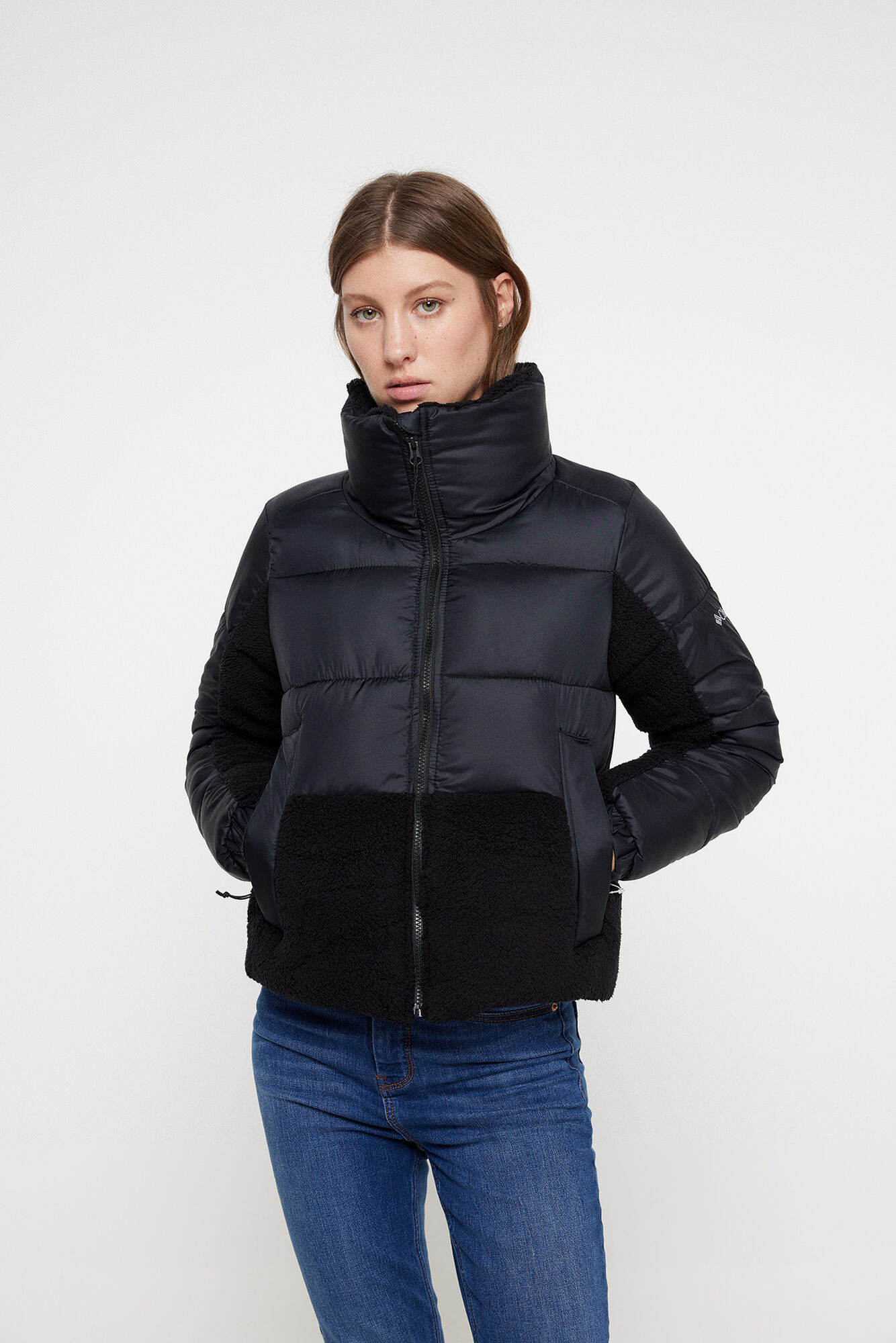 Columbia Leadbetter Point™ hybrid fleece puffer jacket for women