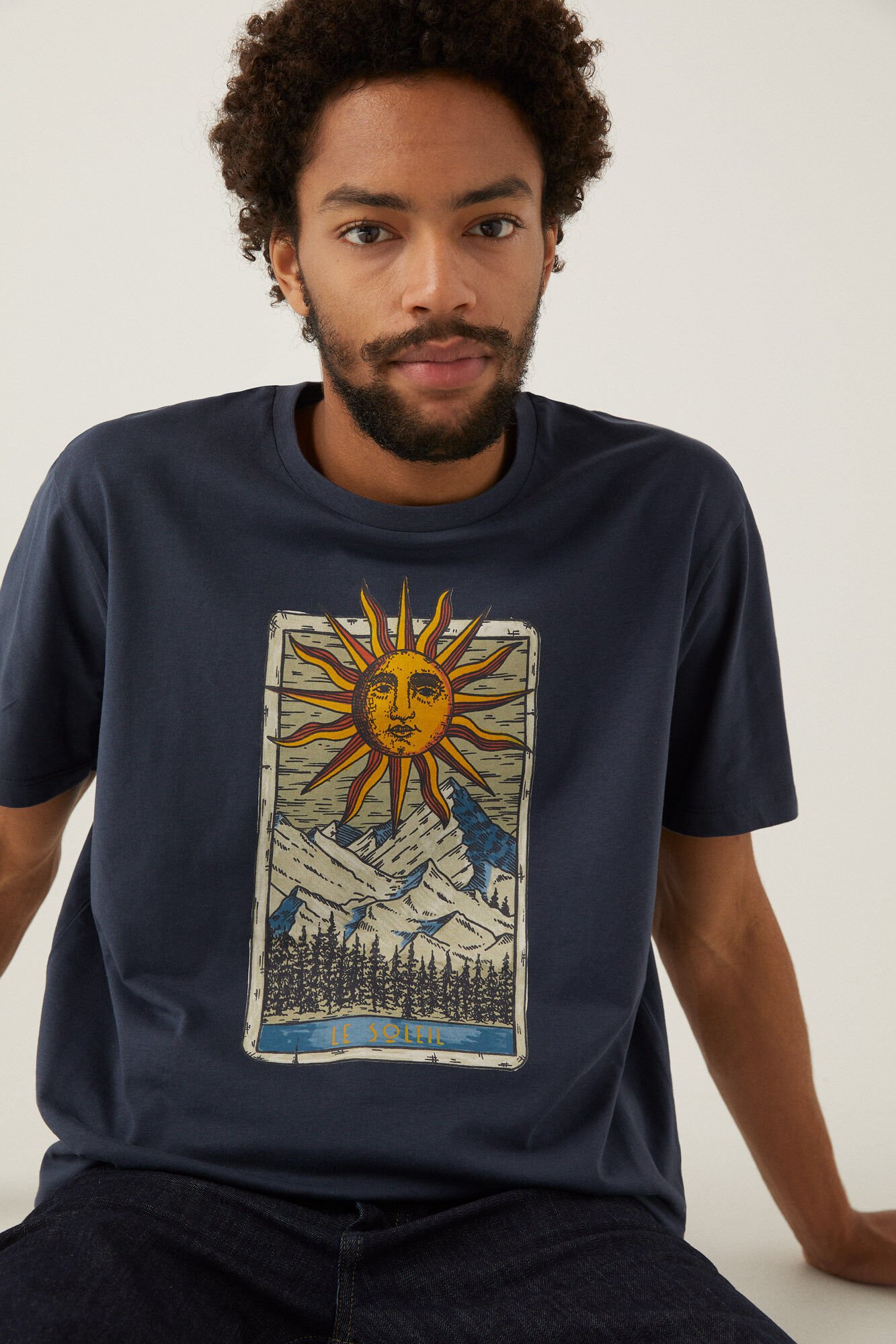 Venta > camisetas basicas hombre springfield > en stock