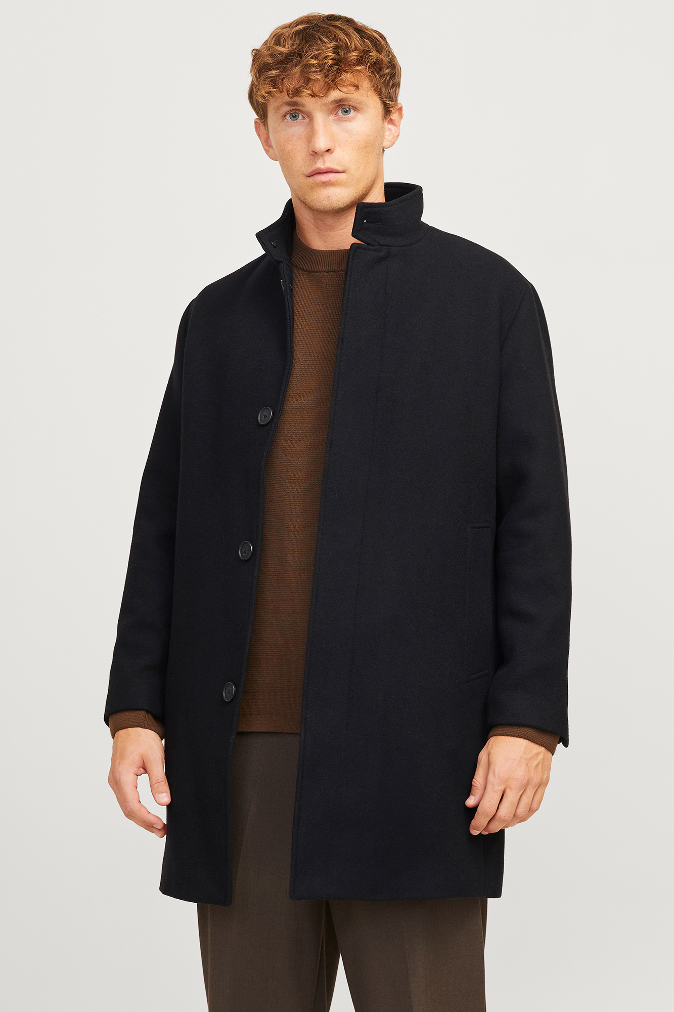 Sobretudo de gola alta | Sobretudos e parkas de homem | SPF