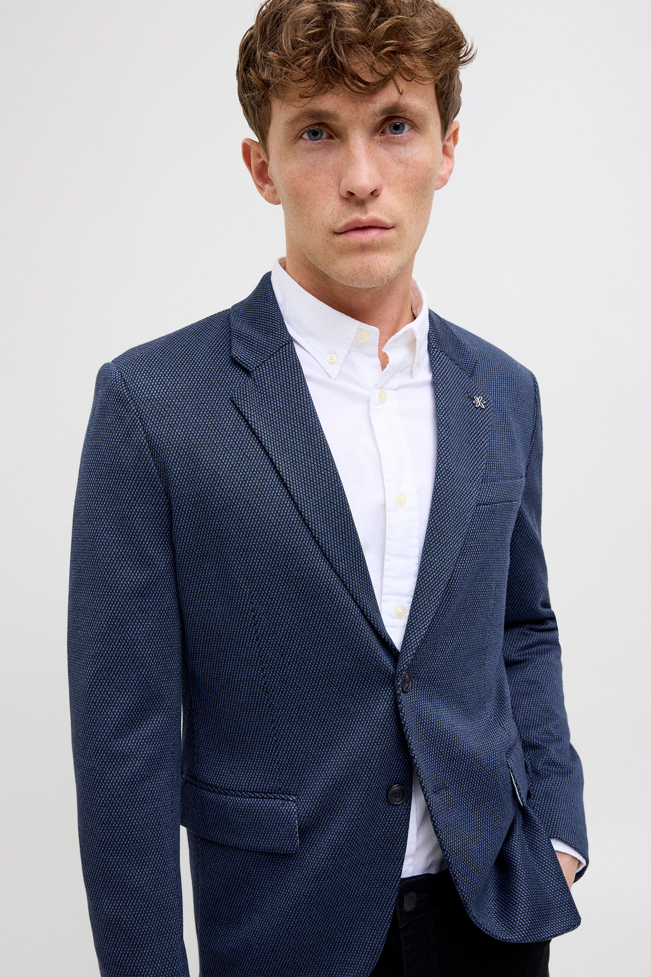 Casual slim fit americano | Blazers de homem | SPF