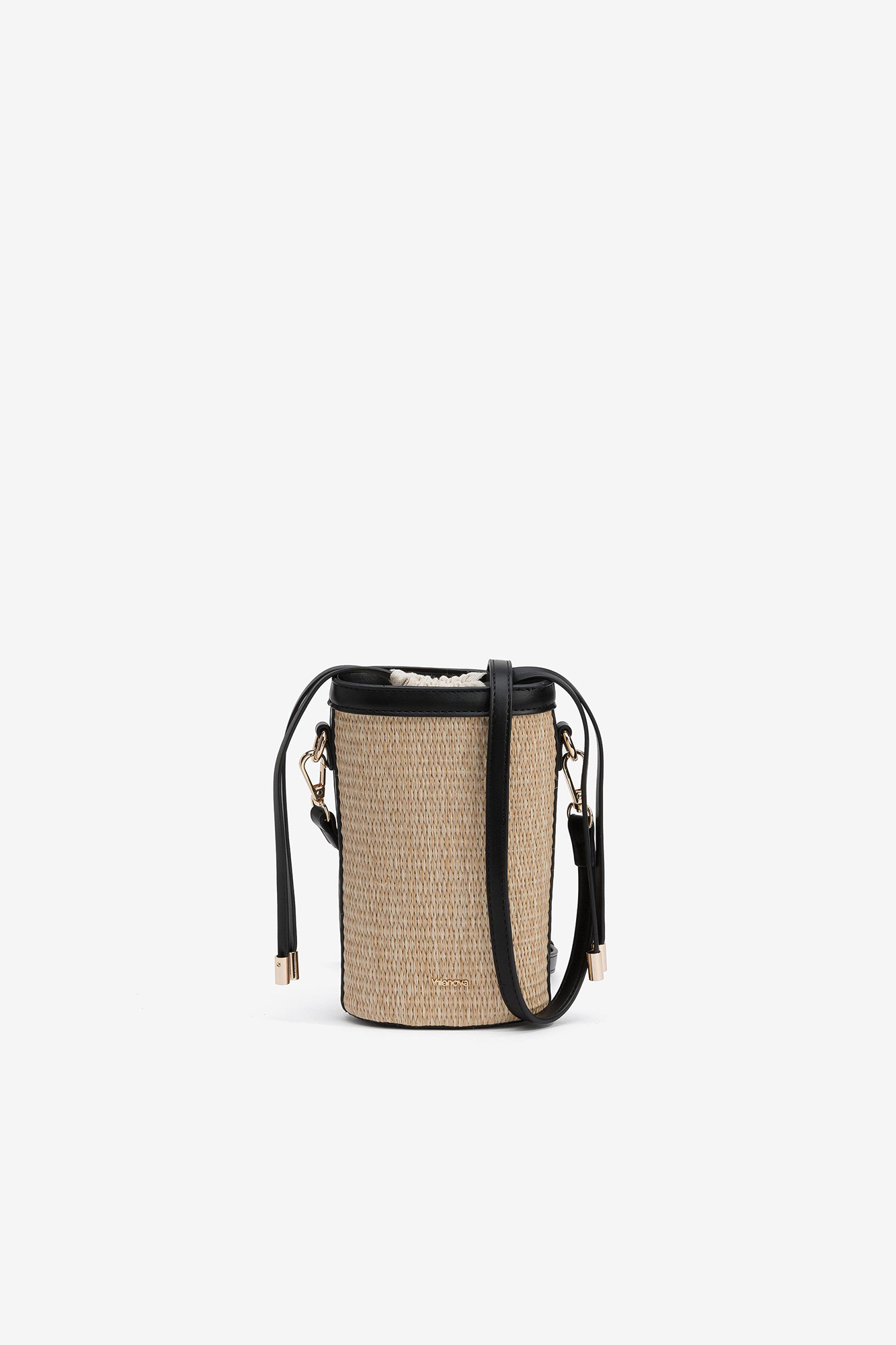 Two-tone straw-look bucket bag | Handbags, bumbags and backpacks for ...