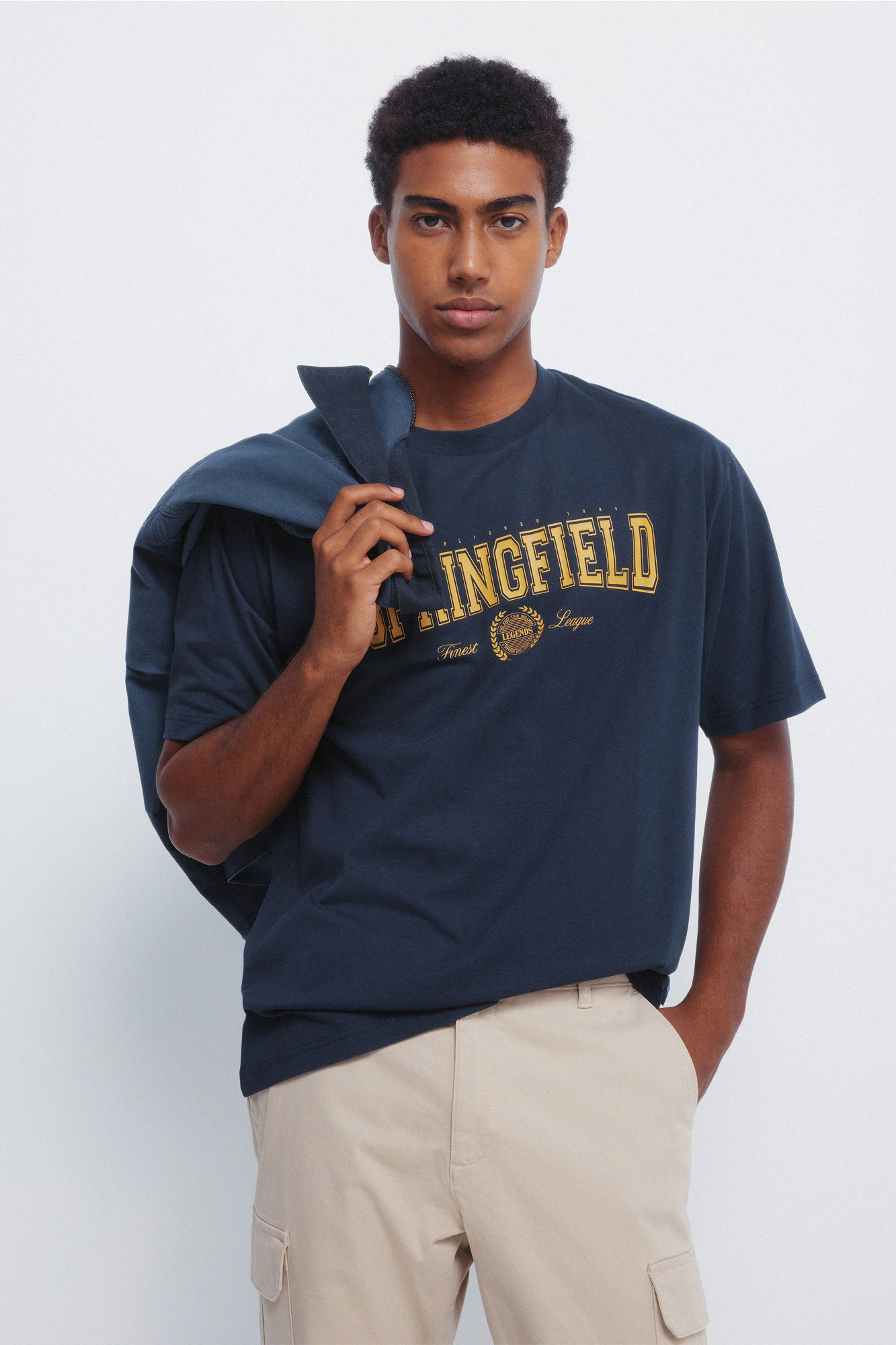 Camiseta Springfield Track & Field | Camisetas de Hombre | SPF