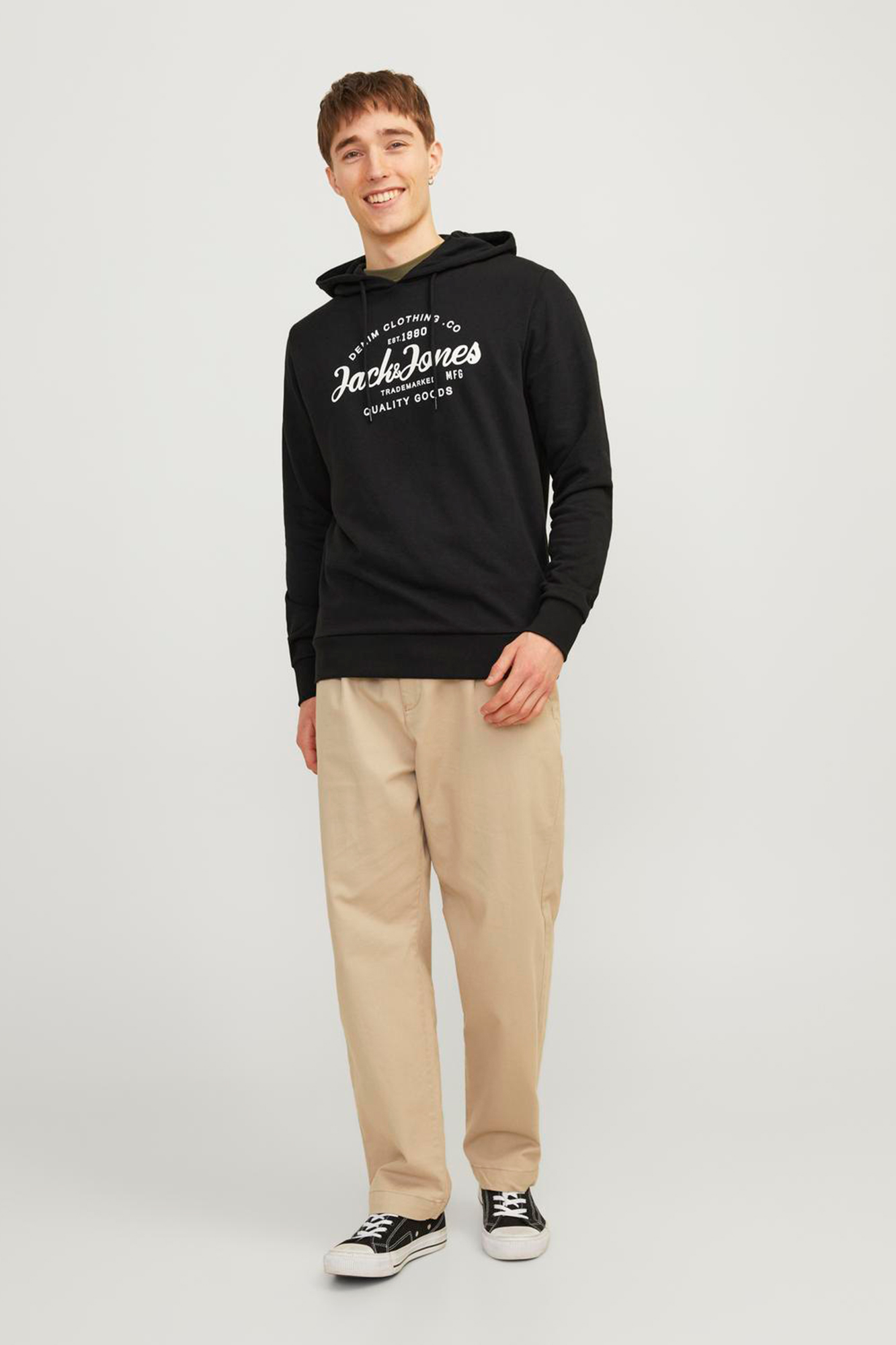 Sweatshirt com capuz padrão | Sweatshirts de homem | SPF