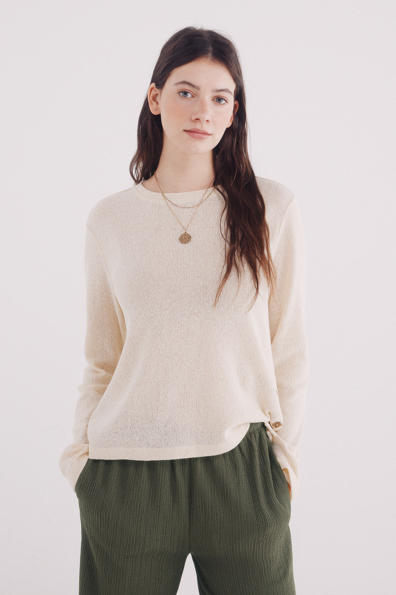 Oldalsó gombos póló | Noi pólók | SPF