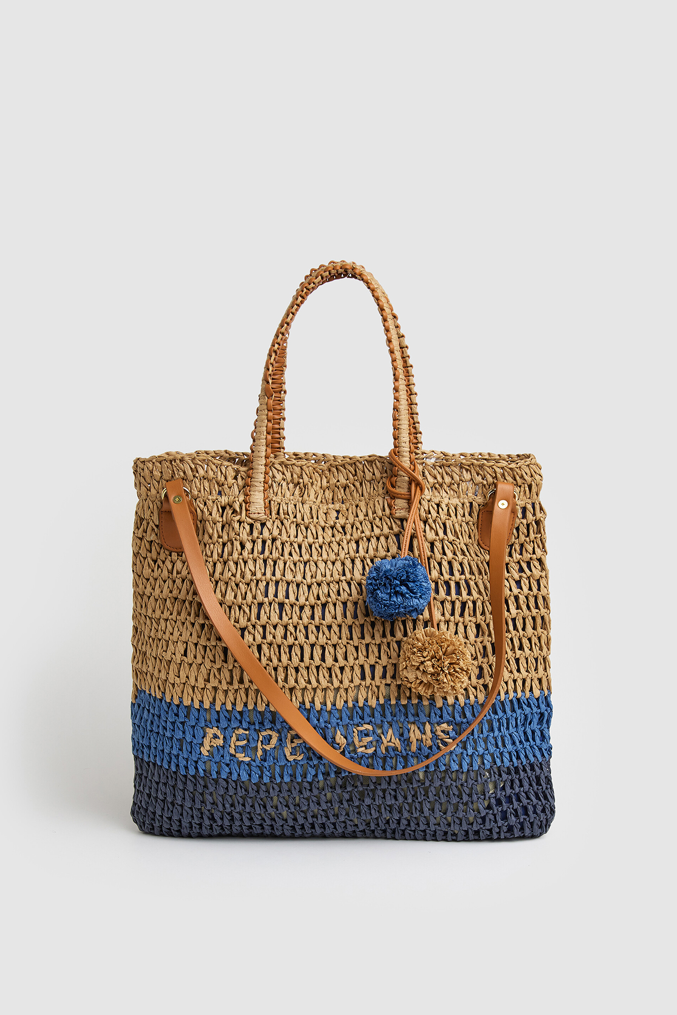 Raffia tote bag. | Handbags, bumbags and backpacks for women | SPF