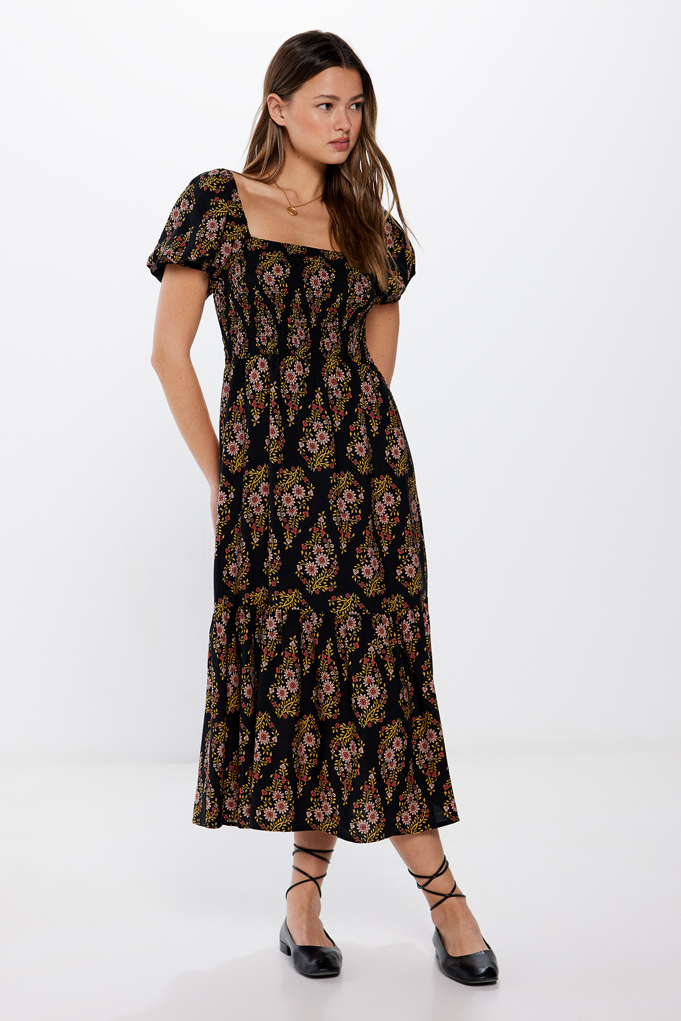 Buggyos ujjú midiruha | Noi ruhák | SPF