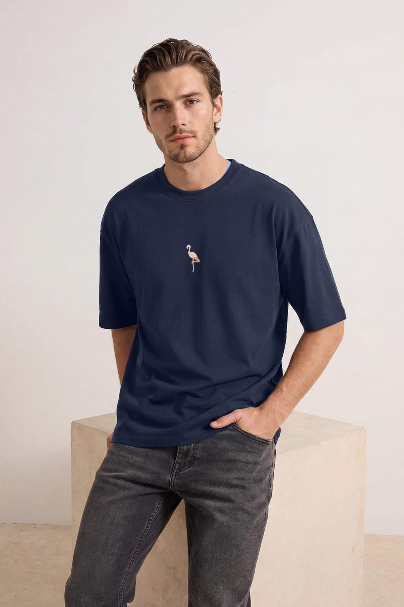 T-shirt oversize de manga curta | T-Shirts para Homem | SPF