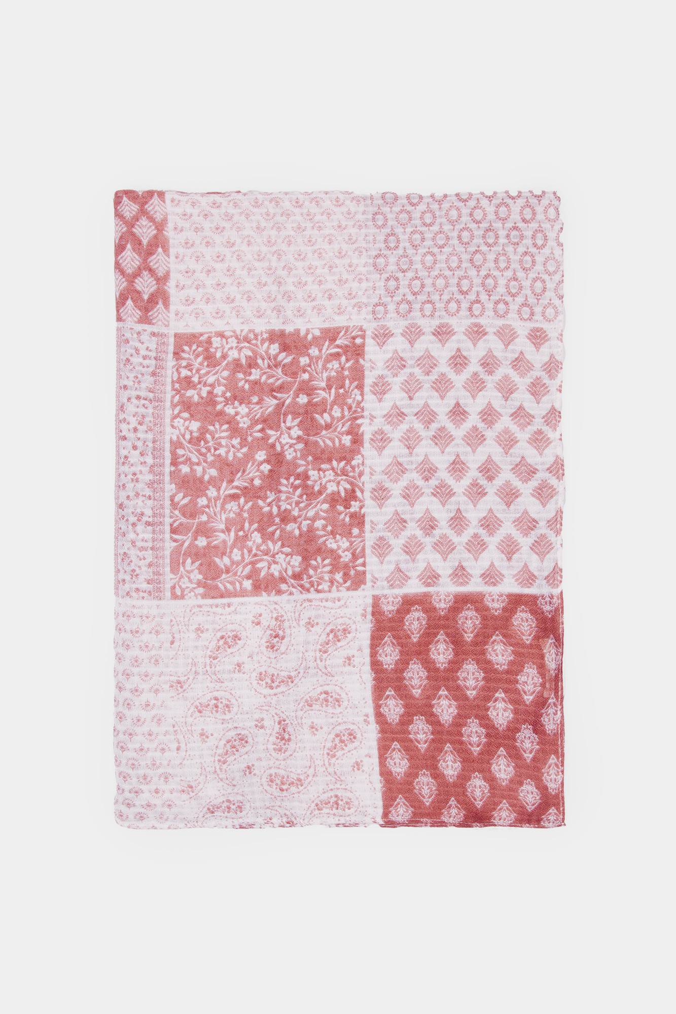 Fular patchwork | Pañuelos y fulares para mujer | SPF