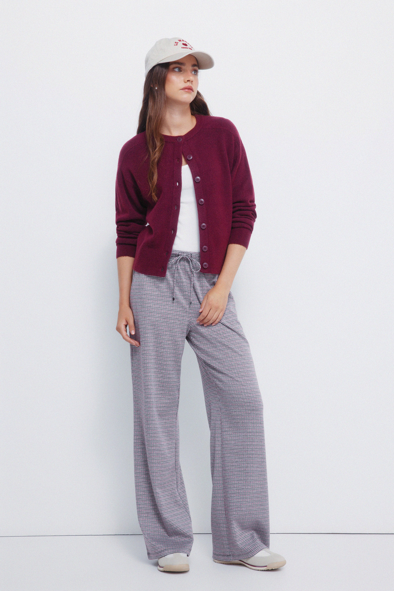 Pantalones jogger anchos | Pantalones de Mujer | SPF