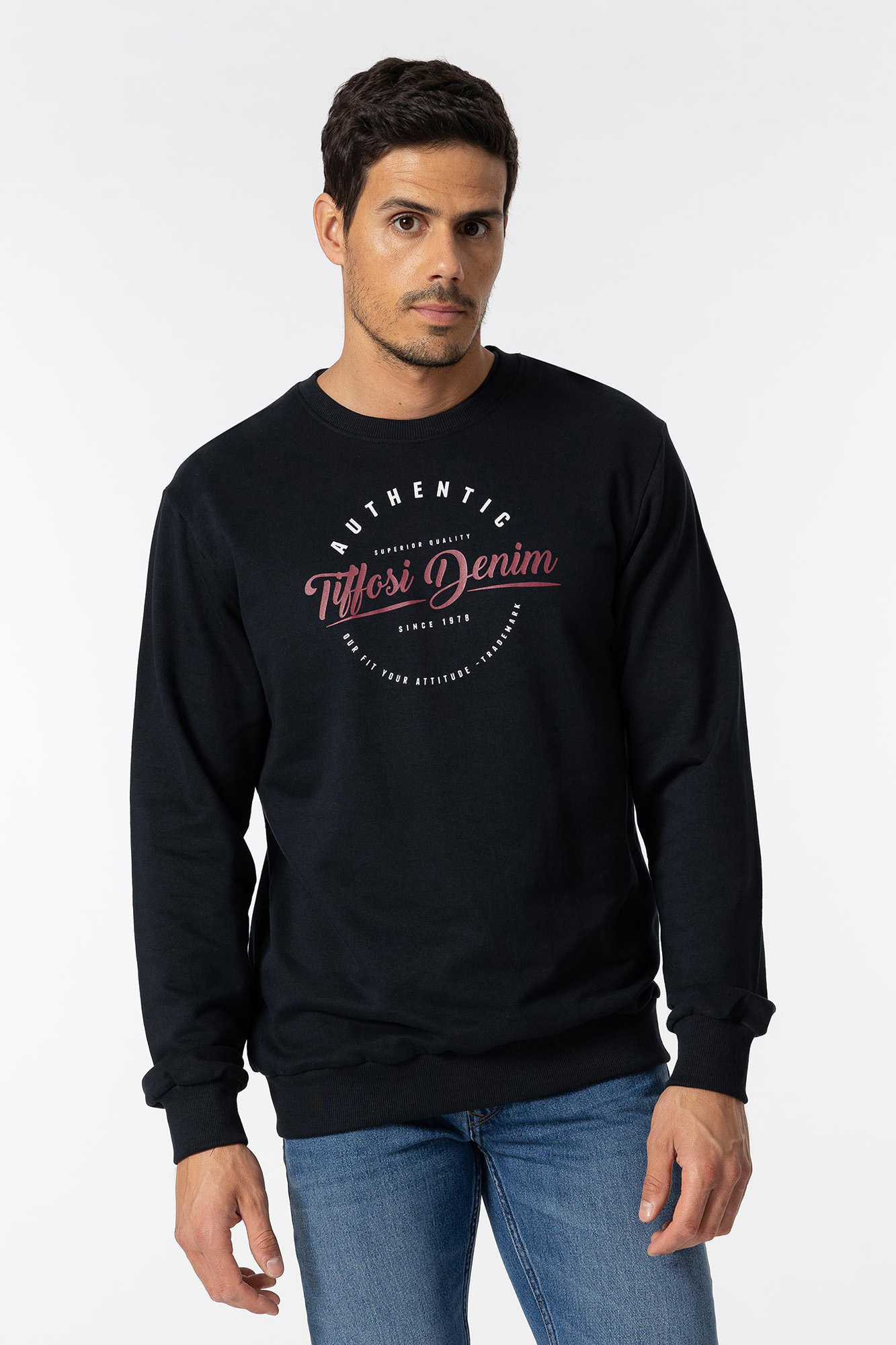 Sweatshirt com estampado frontal | Sweatshirts de homem | SPF