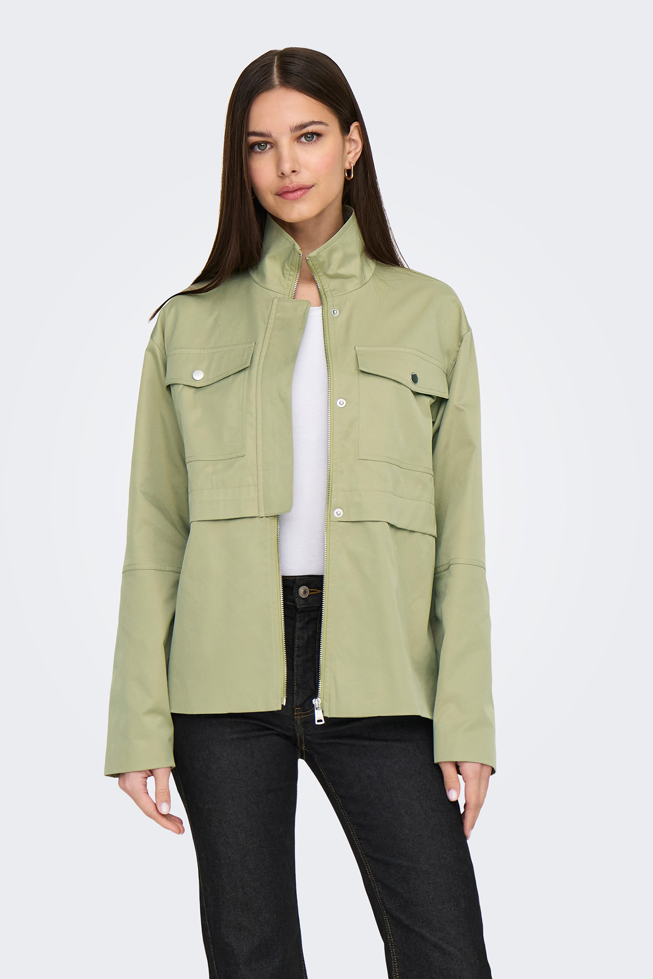 Utility style jacket with adjustable waist | Ženske jakne | SPF