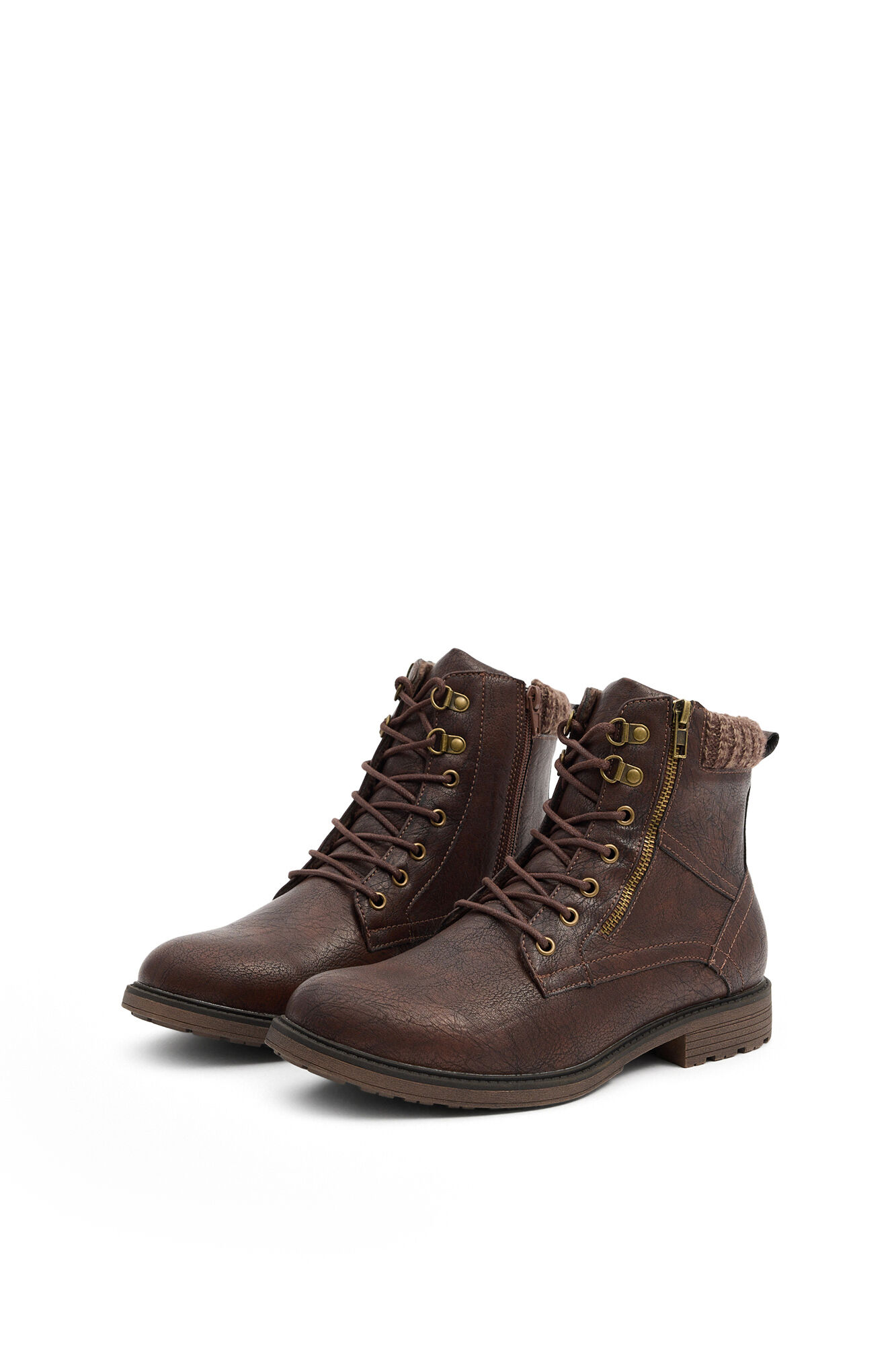 Fecho-Éclair militar com botas | Botas de homem | SPF